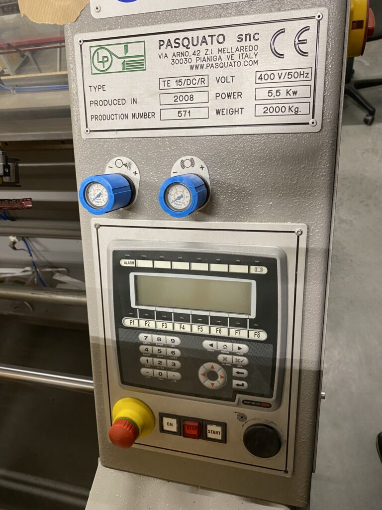 Pasquato TE 15/DC/R slitter/ sheeter/ rewinder | Van Gompel Grafische ...