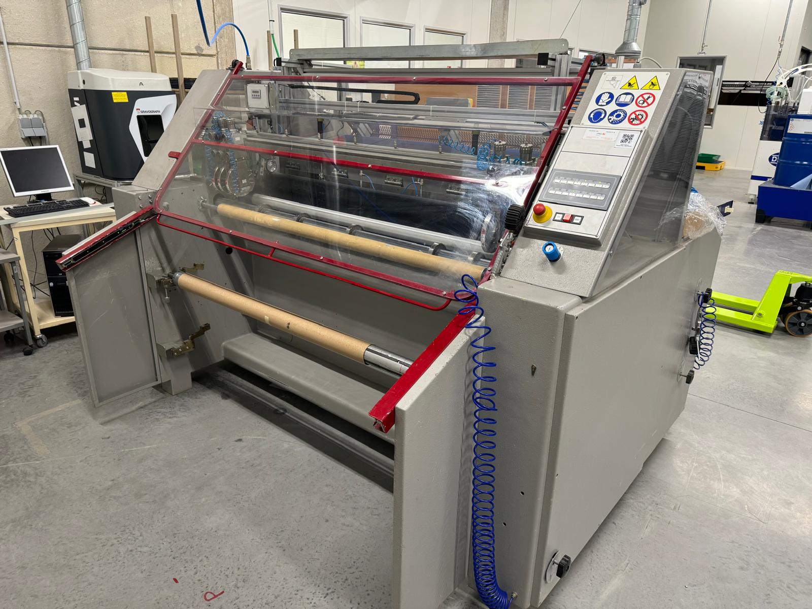 Pasquato TE 15/DC/R slitter/ sheeter/ rewinder | Van Gompel Grafische ...